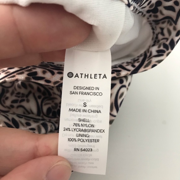 Athleta | Swim | New Athleta Aqualuxe Batik Bikini Top Paisley | Poshmark